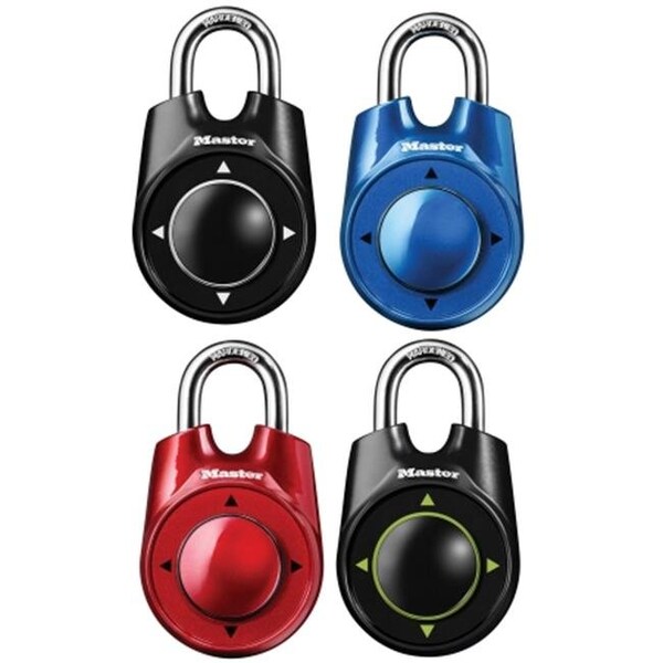 Master Lock Master Lock Assorted Colors Set Your Own Speed Dial ...