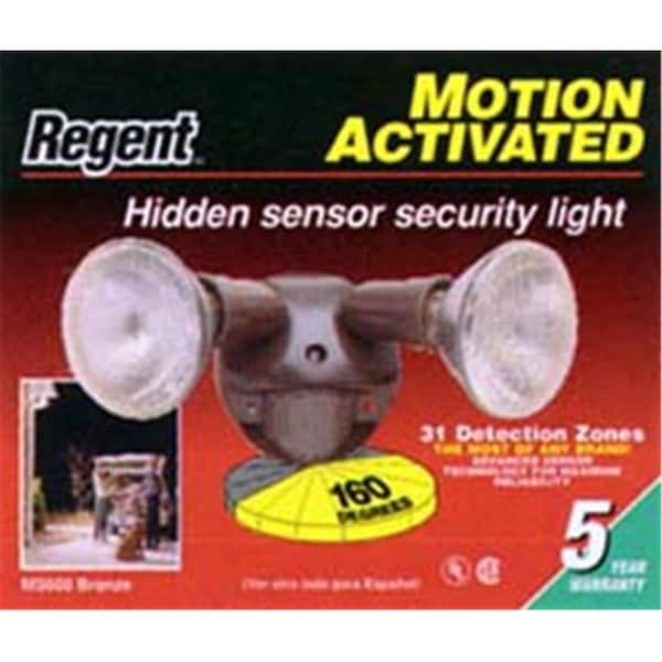 Cooper Lighting Cooper-regent White Motion Activated Hidden Sensor Twin ...