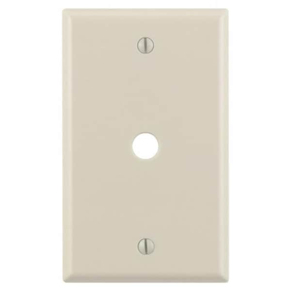 Leviton Leviton Mfg 000-78013-000 Light Almond 1 Gang Phone Or Cable ...