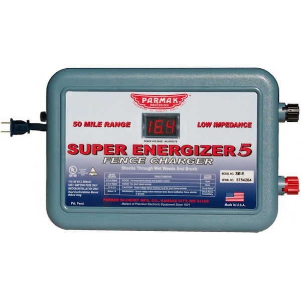 Parker Mccrory Super Energizer Fencer PA310709 | Zoro