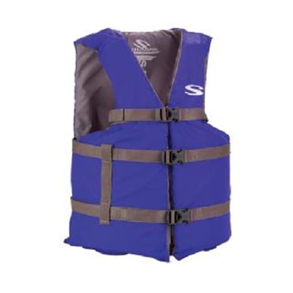 Stearns Stearns 354752 Adult Classic Life Vest - Oversized Blue 354752 ...