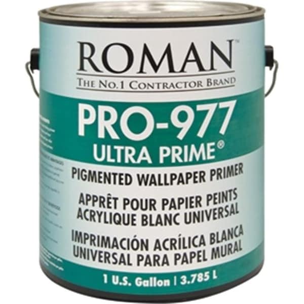 Roman ROMAN PRO-977 1-Gallon Pigmented Wallpaper Primer 17104103018 | Zoro