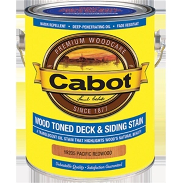 Cabot Cabot 19205 1 Gallon; Pacific Redwood Wood Toned Deck & Siding ...
