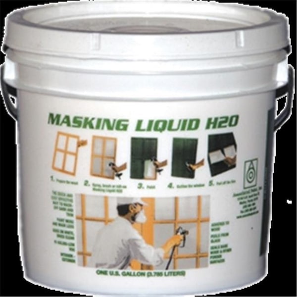 Associated Paint 80-400-1 1 Gallon Clear Masking Liquid H2O ...