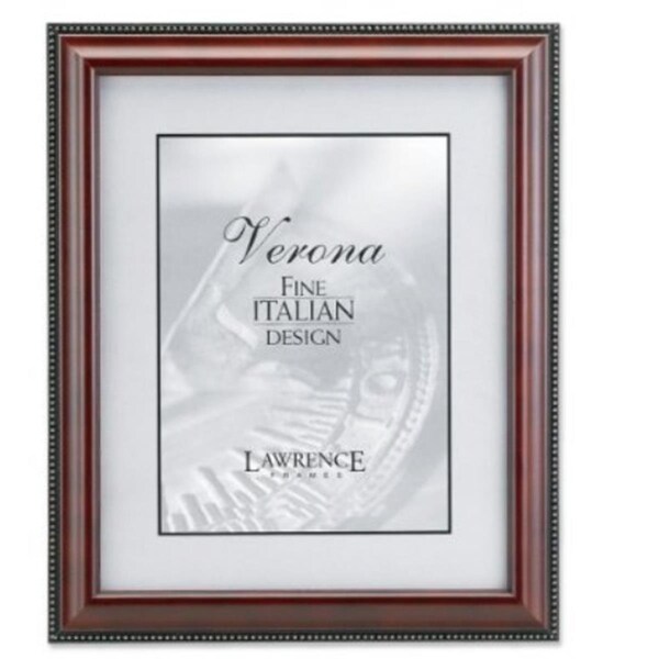 Blueprints Walnut Wood 8x10 Picture Frame - Gold Bead Design BL92414 | Zoro