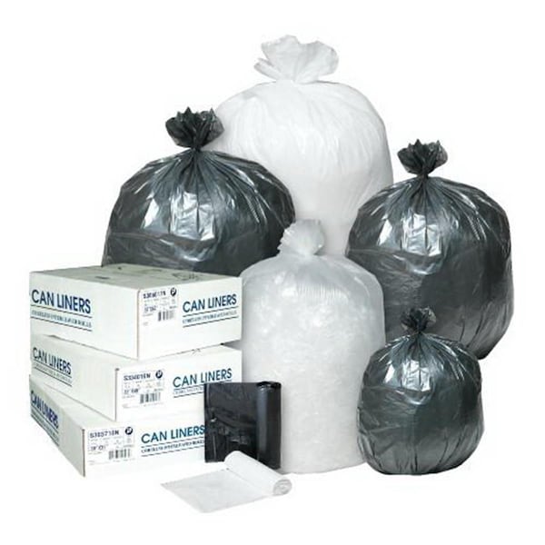 Inteplast High Density Commercial Can Liners 33x40 16 Mic - Natural IBS ...