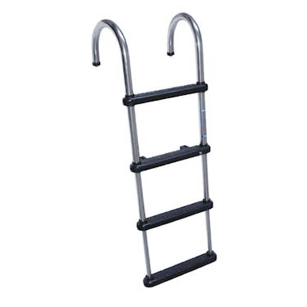 Windline 4 Step Telescoping Removable Pontoon Boat Ladder TDL-4E | Zoro
