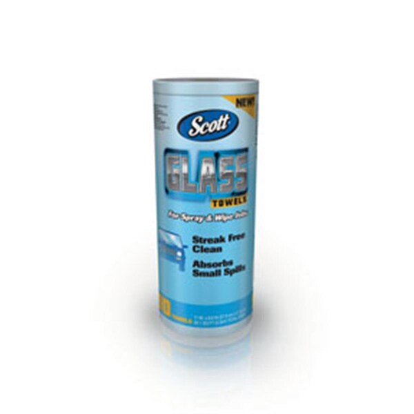 Kimberly-Clark Kimberly-Clark 32896 SCOTT Glass Towels - 90 Per Roll ...