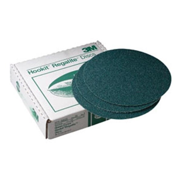 3M 3M Company 3M-525 Green Corps Hookit Disc 36 grit - 8 in. 3M-525 | Zoro