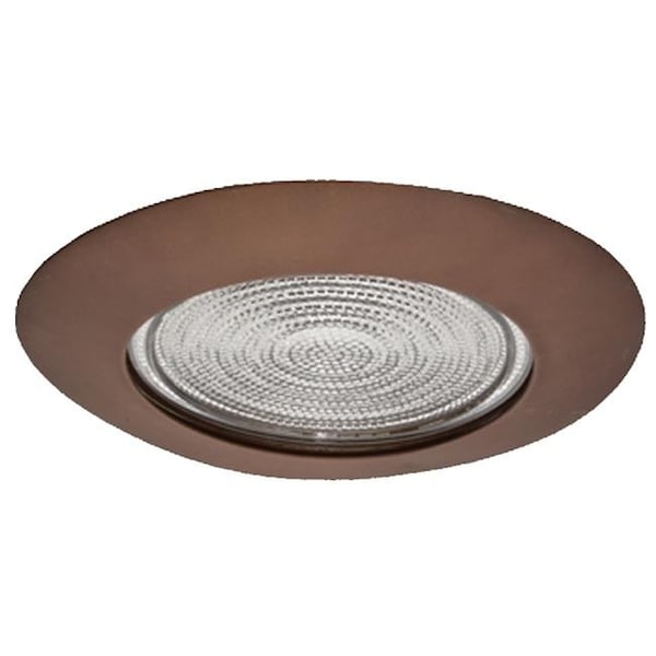 Nicor Lighting 17502OB 6 In. Oil-Rubbed Bronze Lexan Shower Fresnel ...