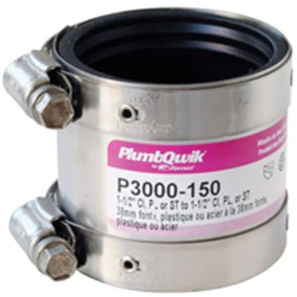 Fernco Fernco. P3000-150 Shielded Flex Coupling; 1.5 In. 1561398 | Zoro