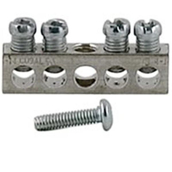 Square D Square D By Schneider Electric PK4GTACP 4 Space Grounding Bar ...