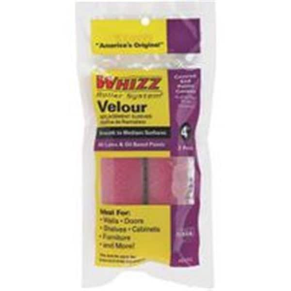Whizz Whizz Roller Cvr Velour 2Pk 4X1/8In 51012 732087510126 | Zoro