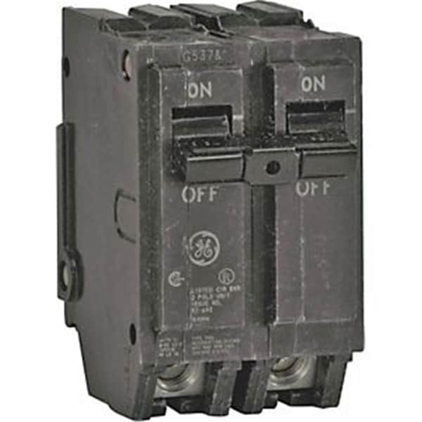 GE ELECTRIC 60A, 2 pole Circuit Breaker, THQL, 120/240V AC, - 6122113