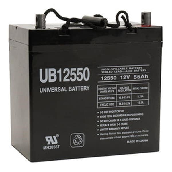 Upg Ub12550 - Group 22Nf Sealed Lead Acid Battery UP392660 | Zoro