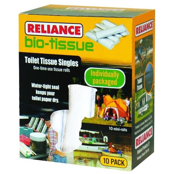 Reliance 14 Bio Tissue Singles 10 Minis REL268314 | Zoro