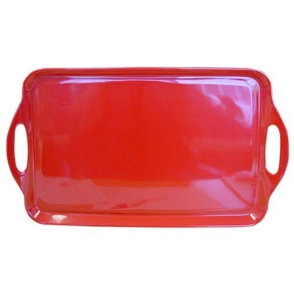 Reston Lloyd 07600 Rectangular Melamine Tray Red 7600 | Zoro