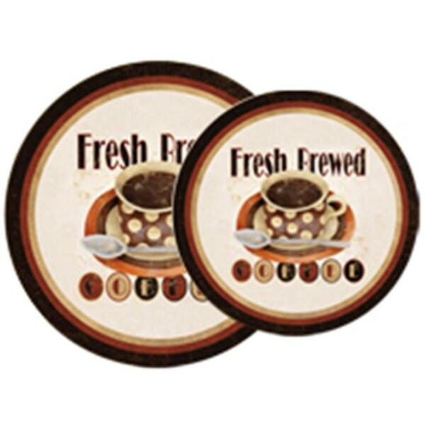 Reston Lloyd 4-416-A Tin Burner Cover Set Fresh Brewed 4-416-A | Zoro