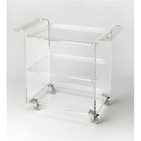 Made-To-Order Trolley Server, Clear Acrylic Finish MA486033 | Zoro