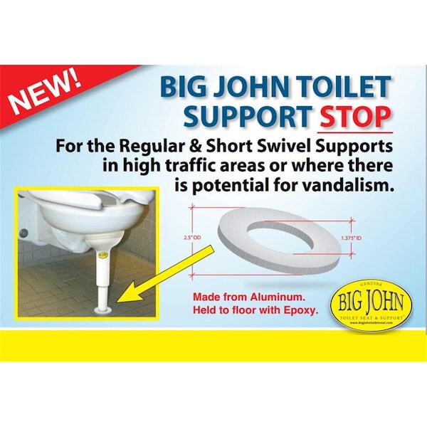 Big John Toilet Support Stop BI442614 | Zoro