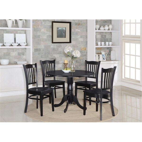 Homestyle 5 Piece Kitchen Table Set-Table and 4 Kitchen Chairs, 5PK ...