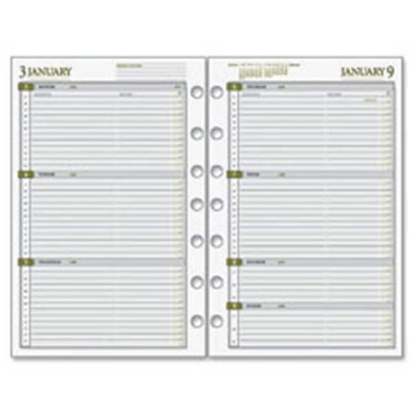 Day Runner Day Runner DRN481285Y Weekly Planner Loose-Leaf Refill ...
