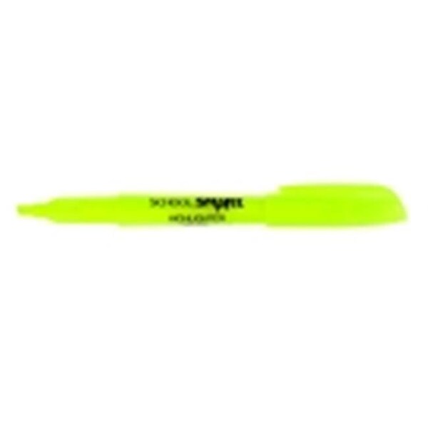 School Smart School Smart Highlighter; Assorted Colors; Pack of 20 ...