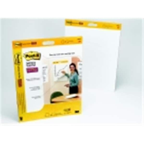 Post-It Sticky note Self-Stick Wall Pad; Unruled; White; Pack 2 1369018 ...