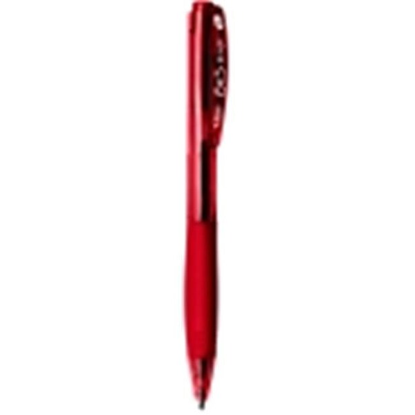 Bic Bic Bu3 Retractable Ball Pen With Grip - 1 mm. Medium Tip; Red ...