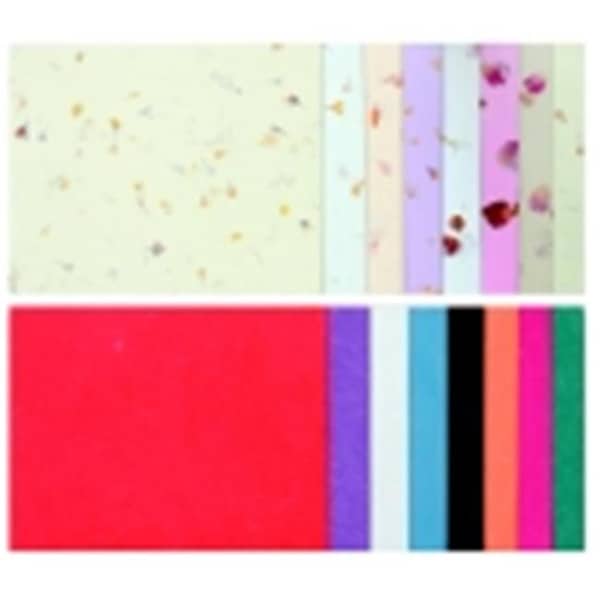 Shizen Design Shizen Design 8.5 x 11 in. Handmade Paper Sampler; Pack ...