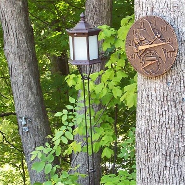 Starlite Starlite SLTTFG Solar Lantern Frosted Glass Aluminum Patio ...