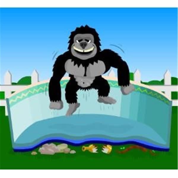 Olympian Athlete 24' Round Gorilla Bottom Floor Padding OL7171 | Zoro
