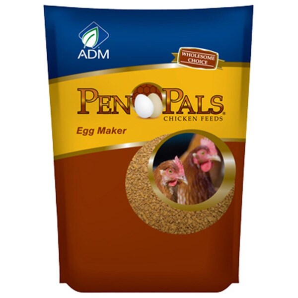 Adm Alliance Nutrition 70010AAABD 5 lbs. Pen Pals Chicken Feed, Egg ...