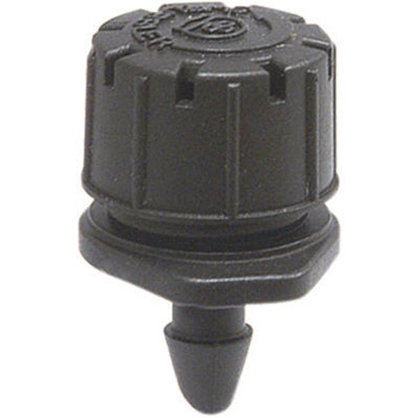 Eat-In B10B Adjustable Flow Emitter, On Barb, 10 Pack EA135165 | Zoro