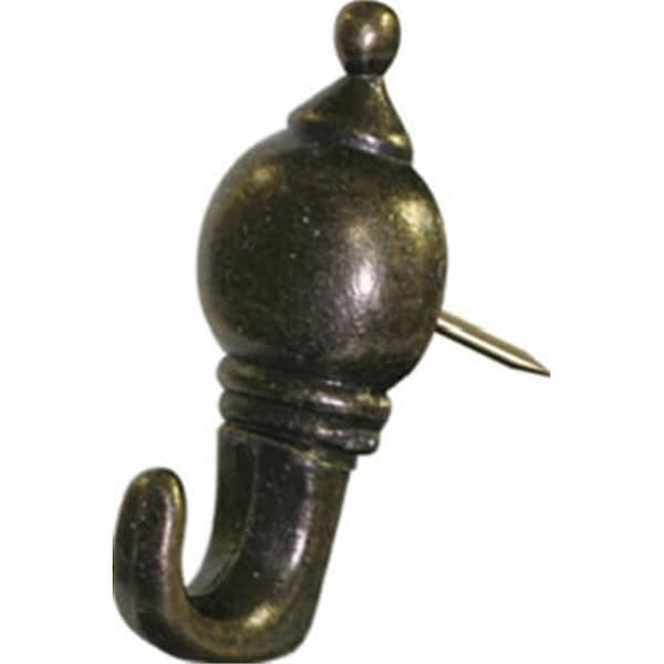 Hillman Fasteners 122212 3 Pack; Antique Brass Finish; Colonial Push ...