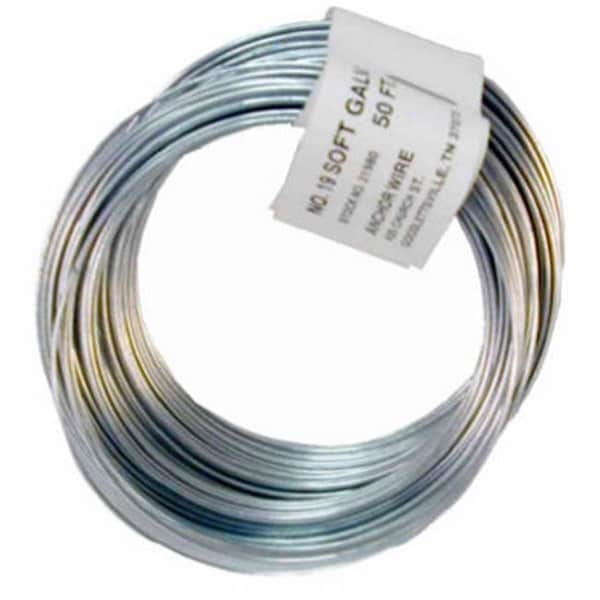 Hillman Hillman Fasteners 123175 330 ft. 12.5; Galvanized Smooth Wire ...