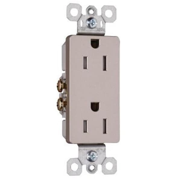 Nextgen Straight Blade Receptacle, 5-15R, 15 A, 125V AC, 2 Pole, 3 Wire ...