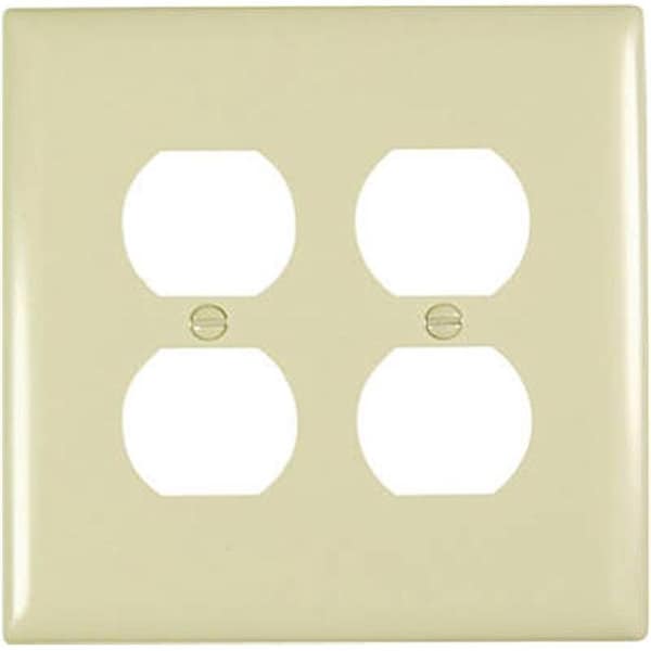 Nextgen Box Cover, Outlet Box Type, 2 Gang, Nylon, Duplex Receptacle ...