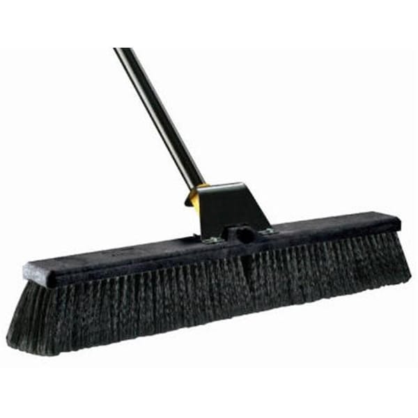 Quickie Quickie Mfg 00633 Super Soft Push broom - 24 in. 763011 | Zoro