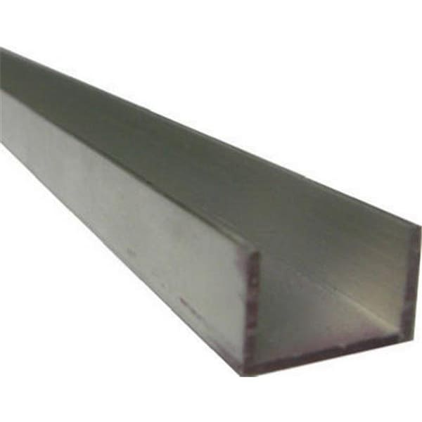 Steelworks Boltmaster 11378 0.37 x 48 in. Aluminium Trim Channel 607572 ...