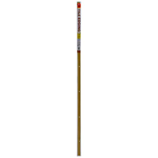 Thermwell Products H402SFB3 0.75 x 36 in. Satin Gold Tile Edging 895844 ...