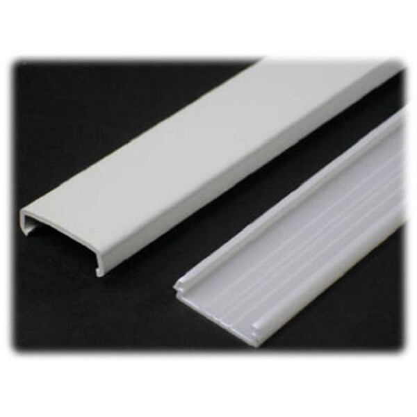 Wiremold Wiremold NM1 5 ft. Ivory Plastic Channel Wiremold 584904 | Zoro