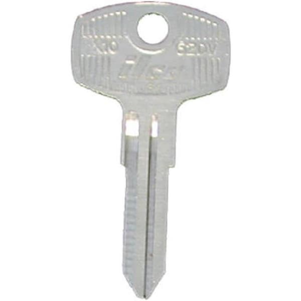 Kaba Kaba 62DV-X10 1 x 0.1 in. Ilco Master Key Blank For Datsun; Pack ...