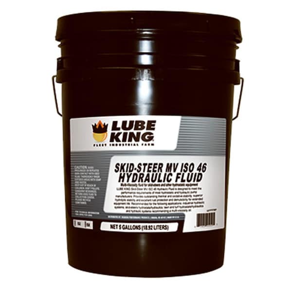 Lube King LU42HS5P 5 Gallon, Skid Loader Hydraulic Oil LU576688 | Zoro