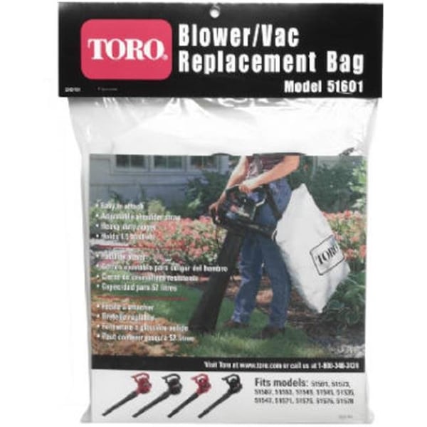 Toro Toro 51503 Bottom Zip Blower Vac Replacement Bag 572297 | Zoro