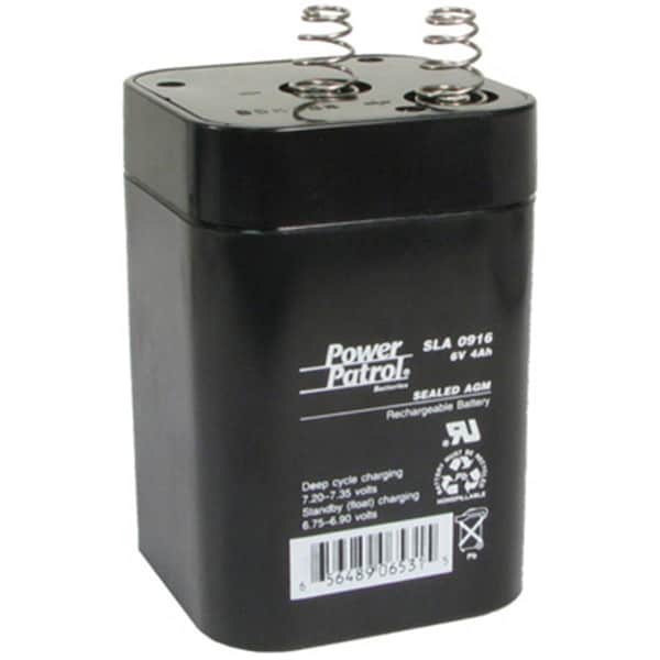 Interstate Batteries Sealed Lead Acid Battery - 6V- 5A 149870 | Zoro