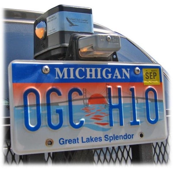 Wheelchair Carriers License Plate Kit 220 | Zoro