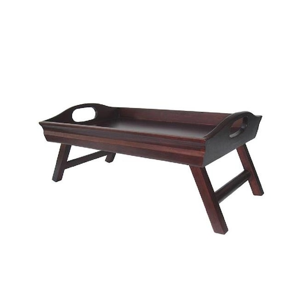 Winsome 94725 Sedona Bed Tray Curved Side Foldable Legs Large Handle ...