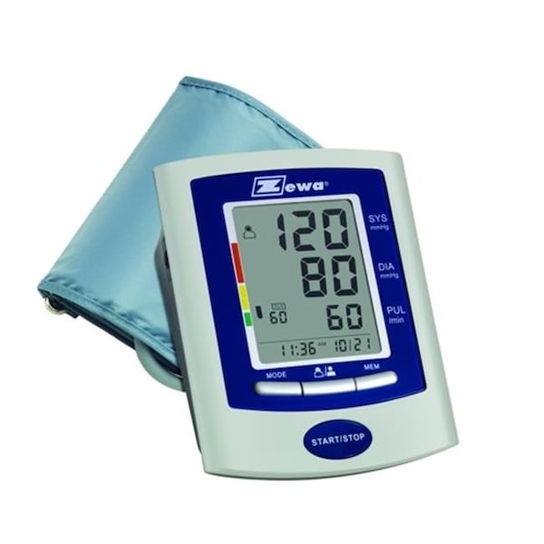 Zewa Zewa UAM-880XL Deluxe Automatic Blood Pressure Monitor with Extra ...