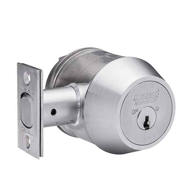 Medeco Maxum M3Commercial BiAxial - Single Deadbolt - Backset 2-3/8 ...